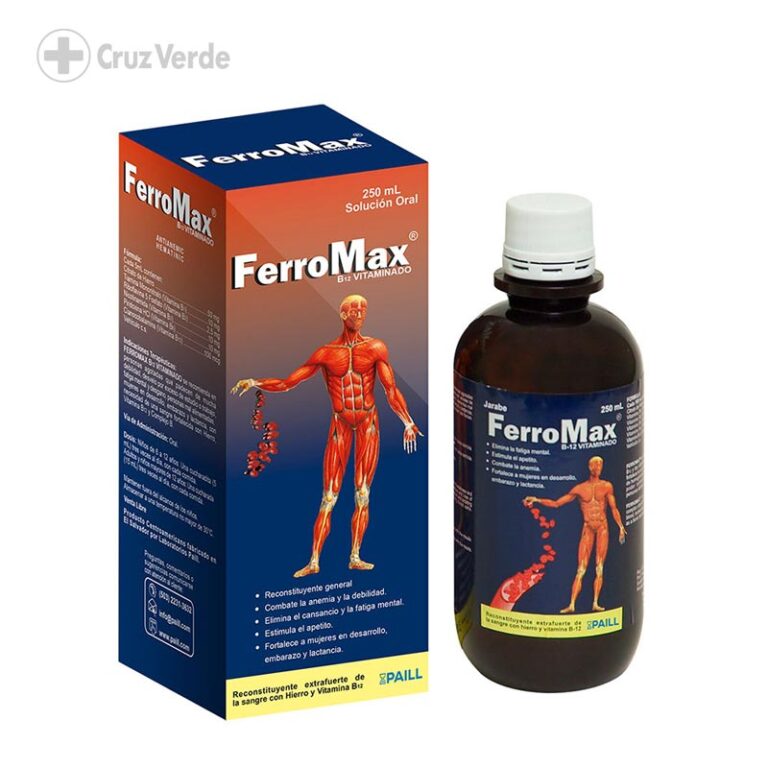 Ferromax B12 250ml Jarabe - Cruz Verde