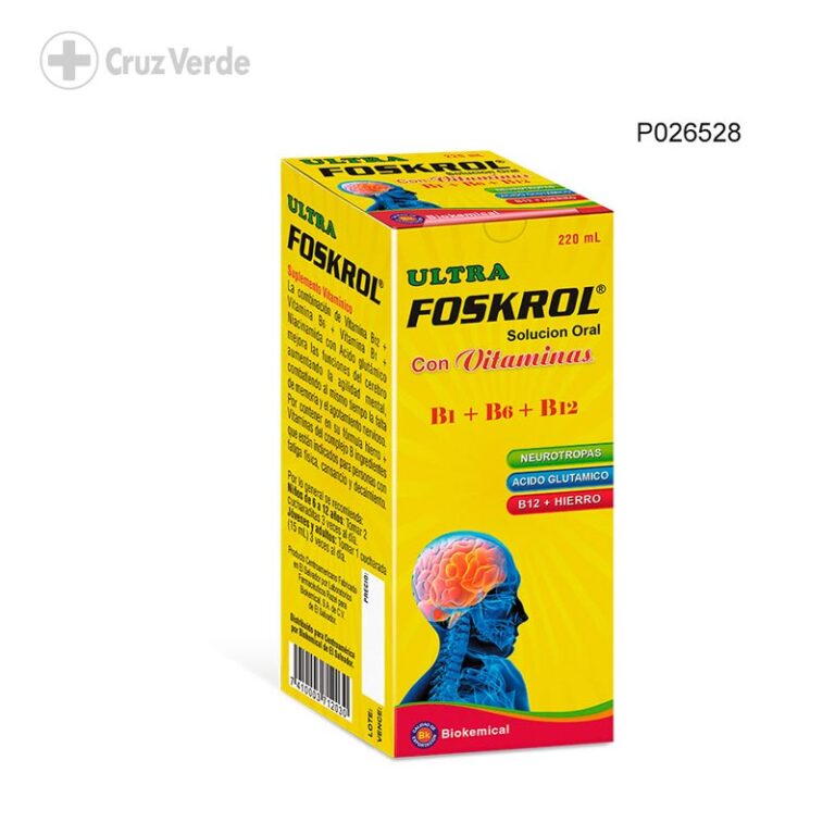 Foskrol Ultra 220ml Jarabe - Cruz Verde
