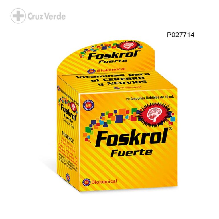 Foskrol Fuerte 20 Vial Beb 10ml - Cruz Verde