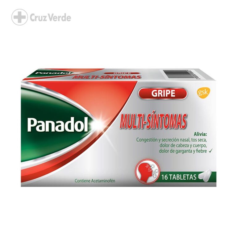 Panadol Antigripal Multisintomas 16 Tableta - Cruz Verde