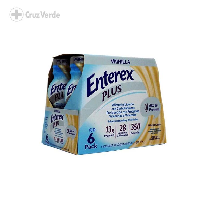 Enterex Plus Vainilla 237ml Liquido (5+1) - Cruz Verde