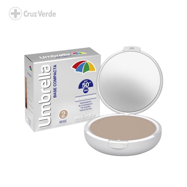 Umbrella Tono Beige Spf50+ 11g Base Compacta - Cruz Verde