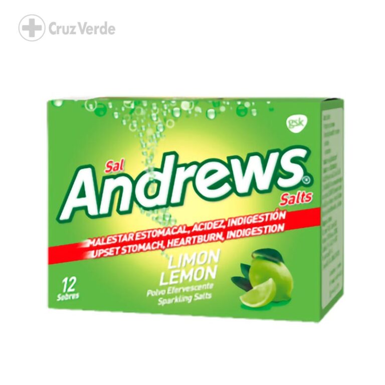 Sal Andrews Limon 12 Sobre Polvo - Cruz Verde