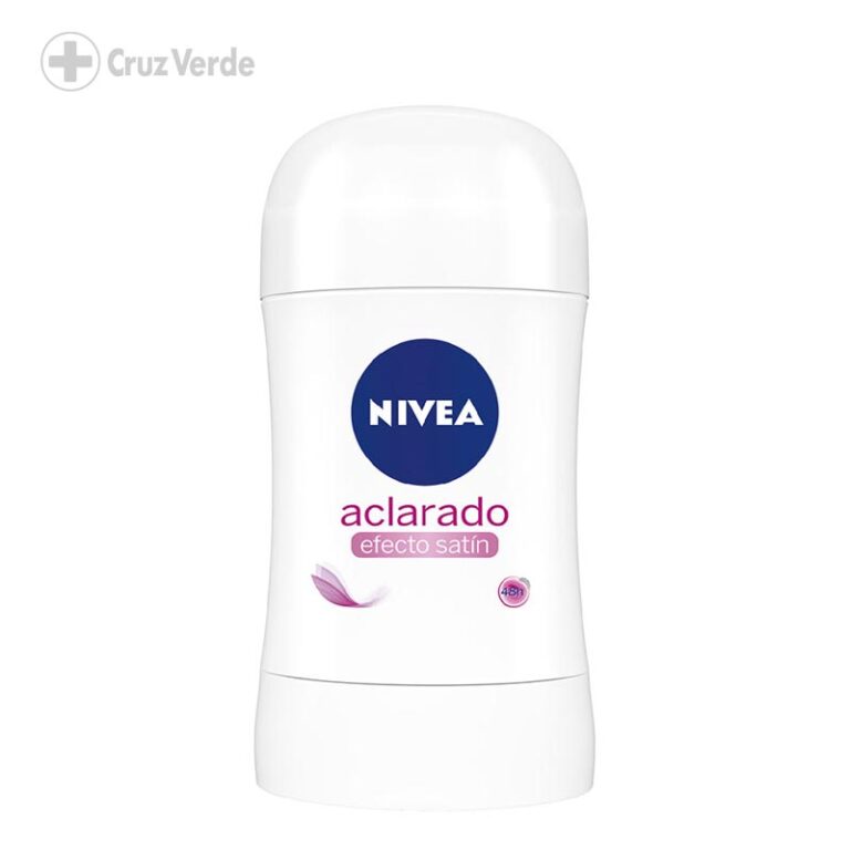 Nivea Desodorante Aclarado Natural Efecto Satin 50g Barra - Cruz Verde