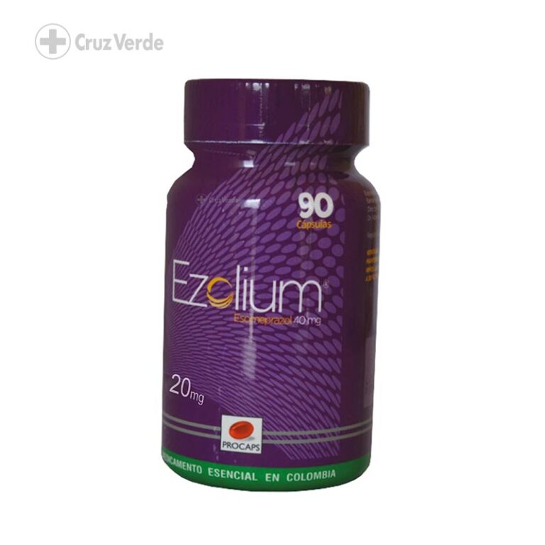 Ezolium 20mg 90 Capsula Frasco - Cruz Verde