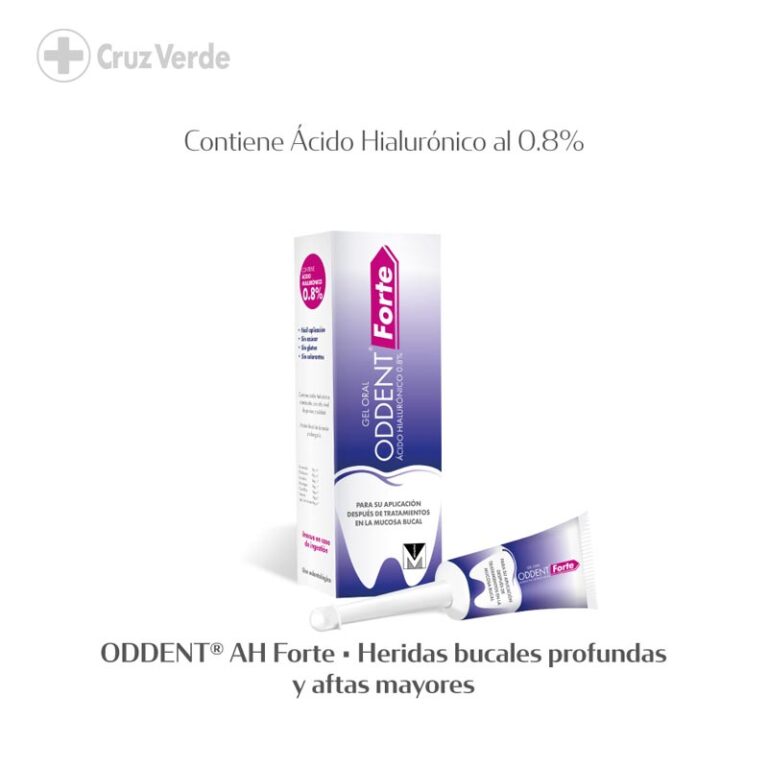 Oddent Acido Hialuronico Forte 8ml Gel Oral - Cruz Verde