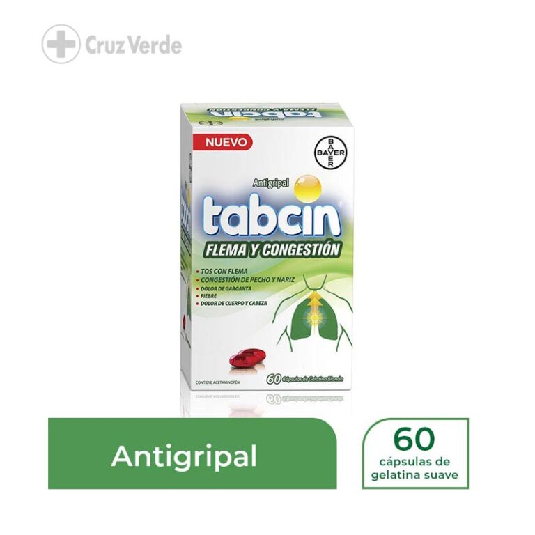 Tabcin Flema Y Congestion 60 Capsula Gel (disp) - Cruz Verde