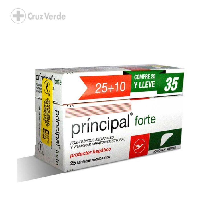Principal Forte 25 Tableta (+10 Tableta) - Cruz Verde