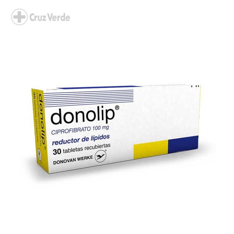 Donolip 100mg 30 Tableta Recubierta - Cruz Verde