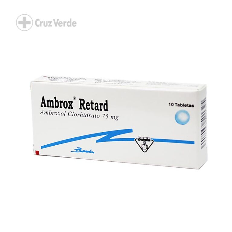Ambrox Retard 75mg 10 Tableta - Cruz Verde