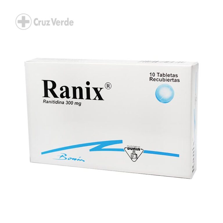 Ranix 300mg 10 Tableta - Cruz Verde