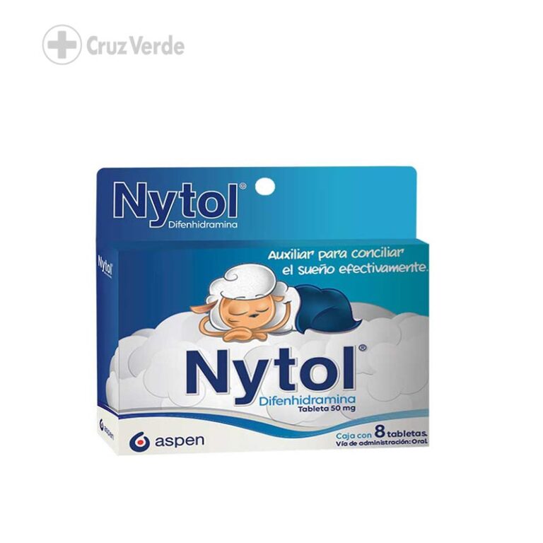 Nytol 50mg 8 Tableta – Cruz Verde
