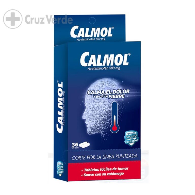 Calmol 500mg 36 Tableta (disp) - Cruz Verde