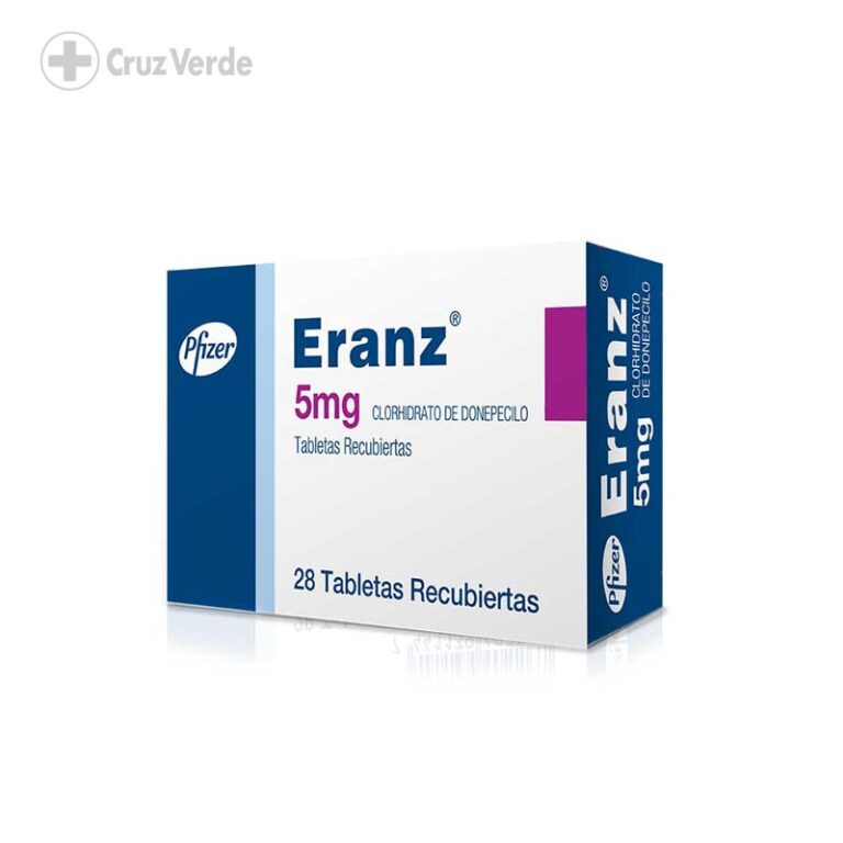 Eranz 5mg 28 Tableta - Cruz Verde