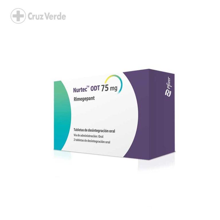 Nurtec Odt 75mg 8 Tableta - Cruz Verde