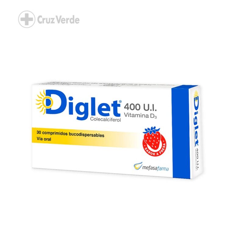 Diglet 1000ui 30 Comprimido Bucodispersable - Cruz Verde