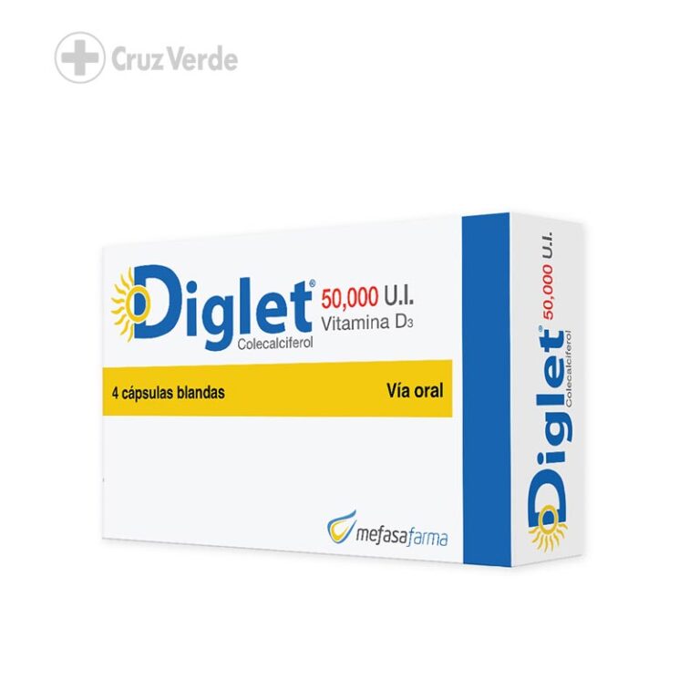 Diglet 1000ui 30 Comprimido Bucodispersable - Cruz Verde